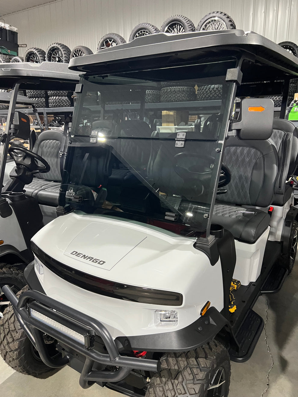 NXT MOD Tinted Windshield – Denago Rover XL / Rover XL 4+2 / Rover XXL